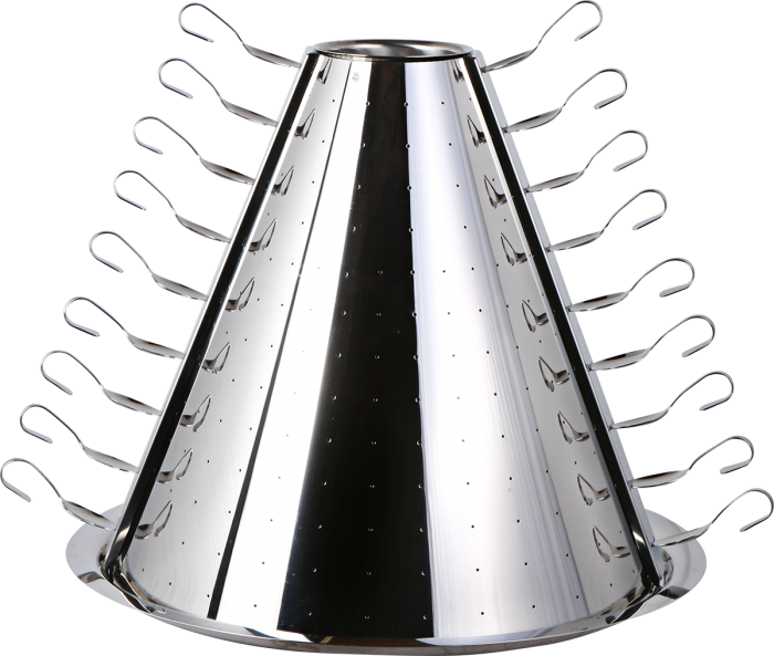 Location Cone inox grand modèle (sans cuillère) | Exel Location